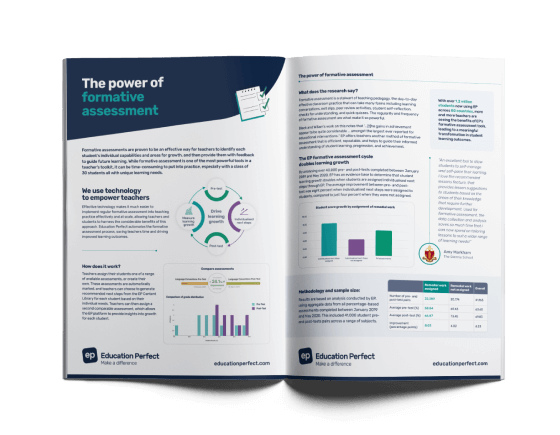 The Power of Formative Assessment | Education Perfect