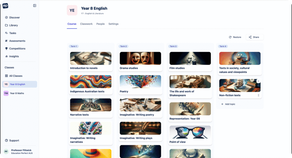 Interactive English Teaching Platform | Education Perfect